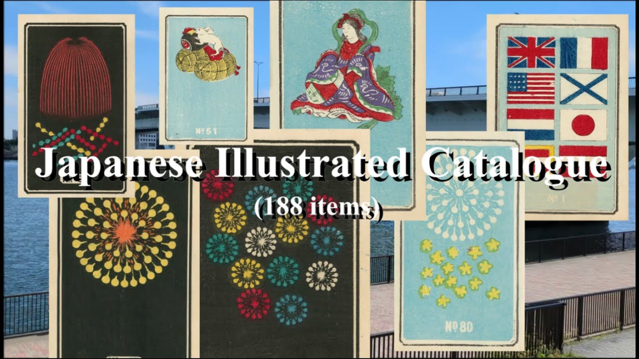 Live_0009_Japanese Illustrated Catalogue (188 items) - YouTube