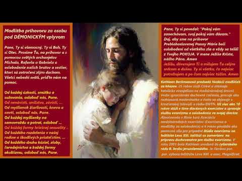 Modlitba príhovoru za osobu pod DÉMONICKÝM vplyvom - Kathleen Beckman - YouTube