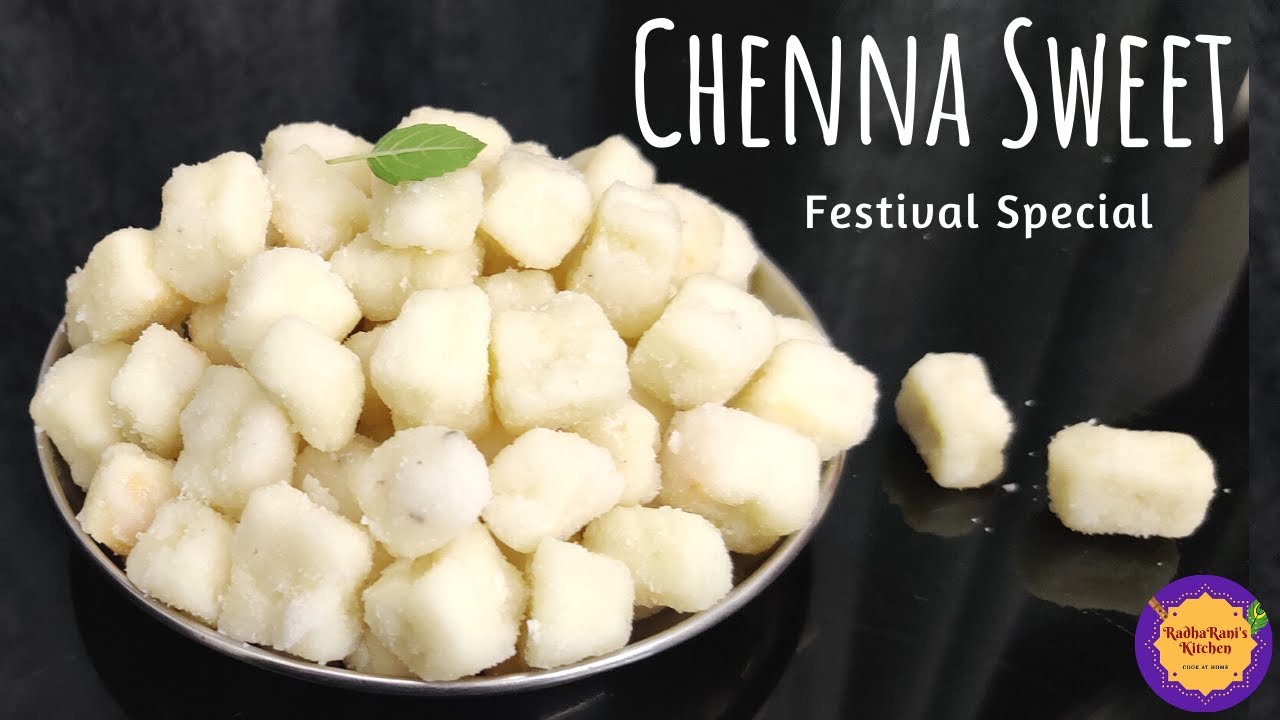 Ekadashi Special Chenna Sweet | Chenna Mithai | Chena Murki Recipe ...