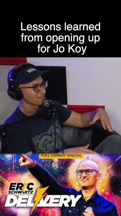 Lessons learned from opening up for Jo Koy - YouTube