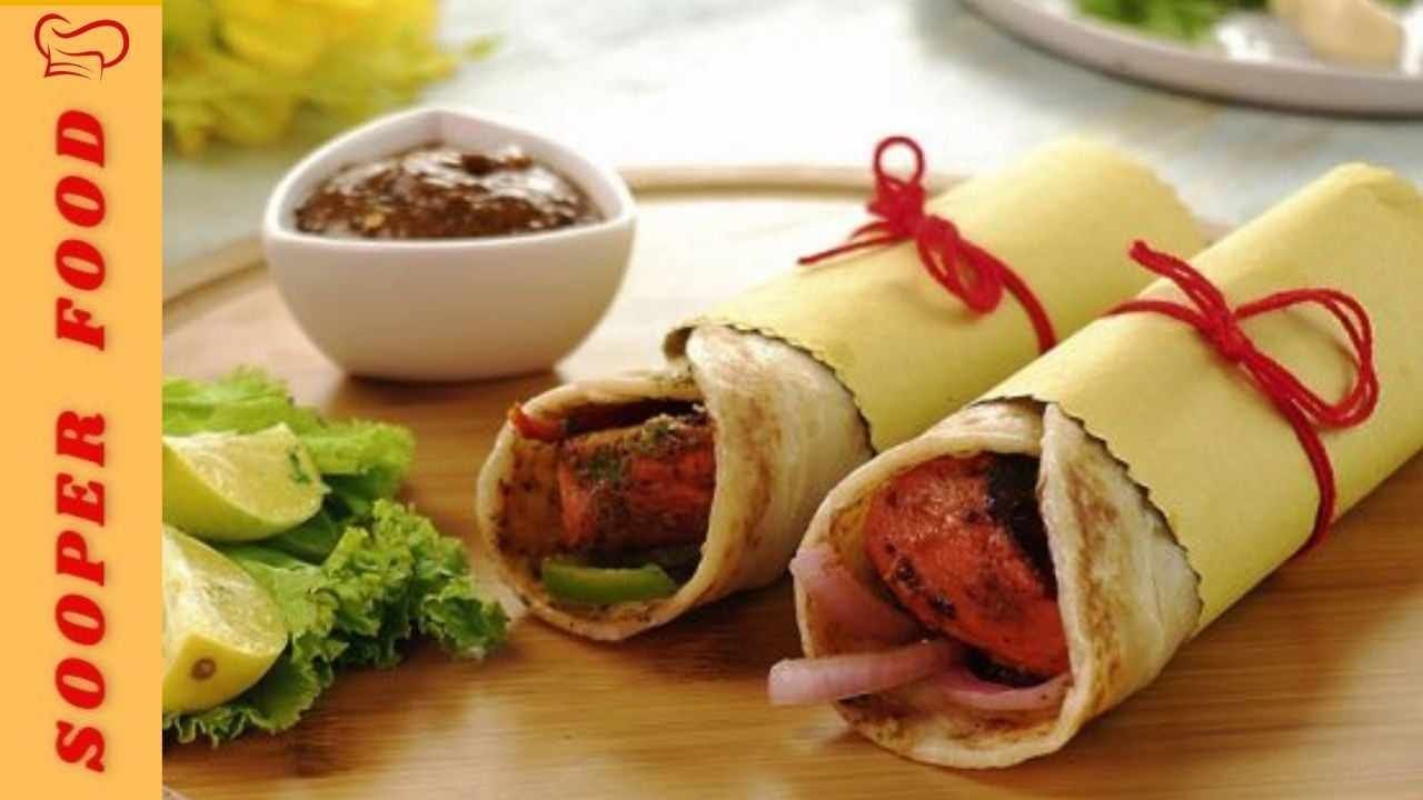 Tikka Beef Boti Paratha Roll Recipe by Sooper Food | Beef Roll | Beef Boti Roll - YouTube