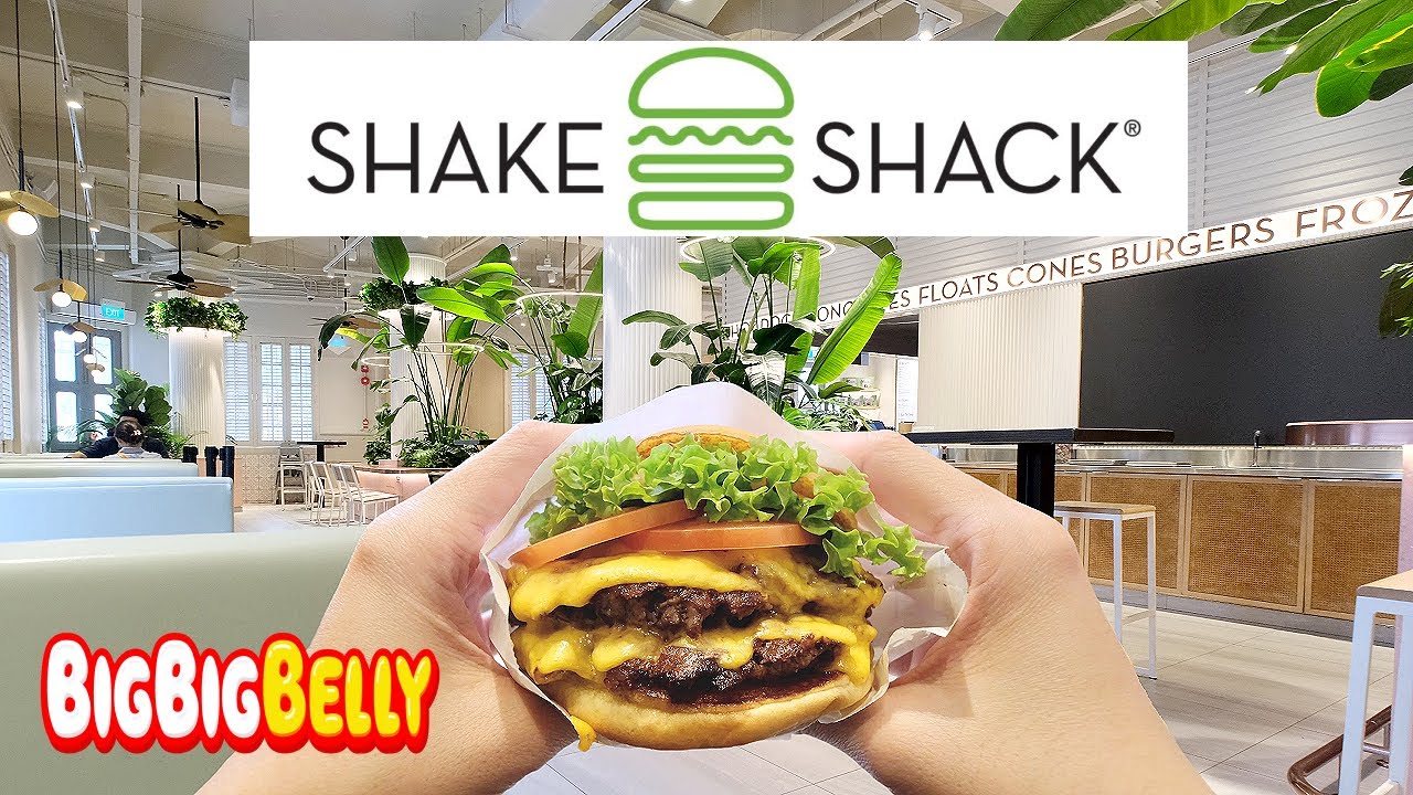 Shake Shack Double Cheese Burger | Fast Food Review - YouTube