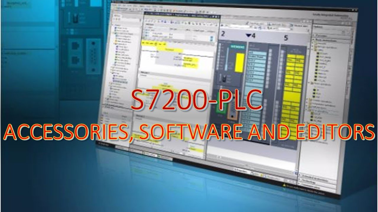 S7-200 PLC Software, Editors & diagnostic LED's - YouTube