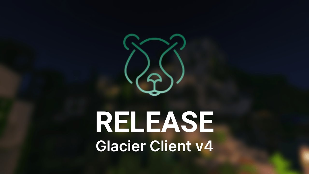 Glacier Client V4 Trailer (Minecraft Bedrock Edition 1.21+) - YouTube