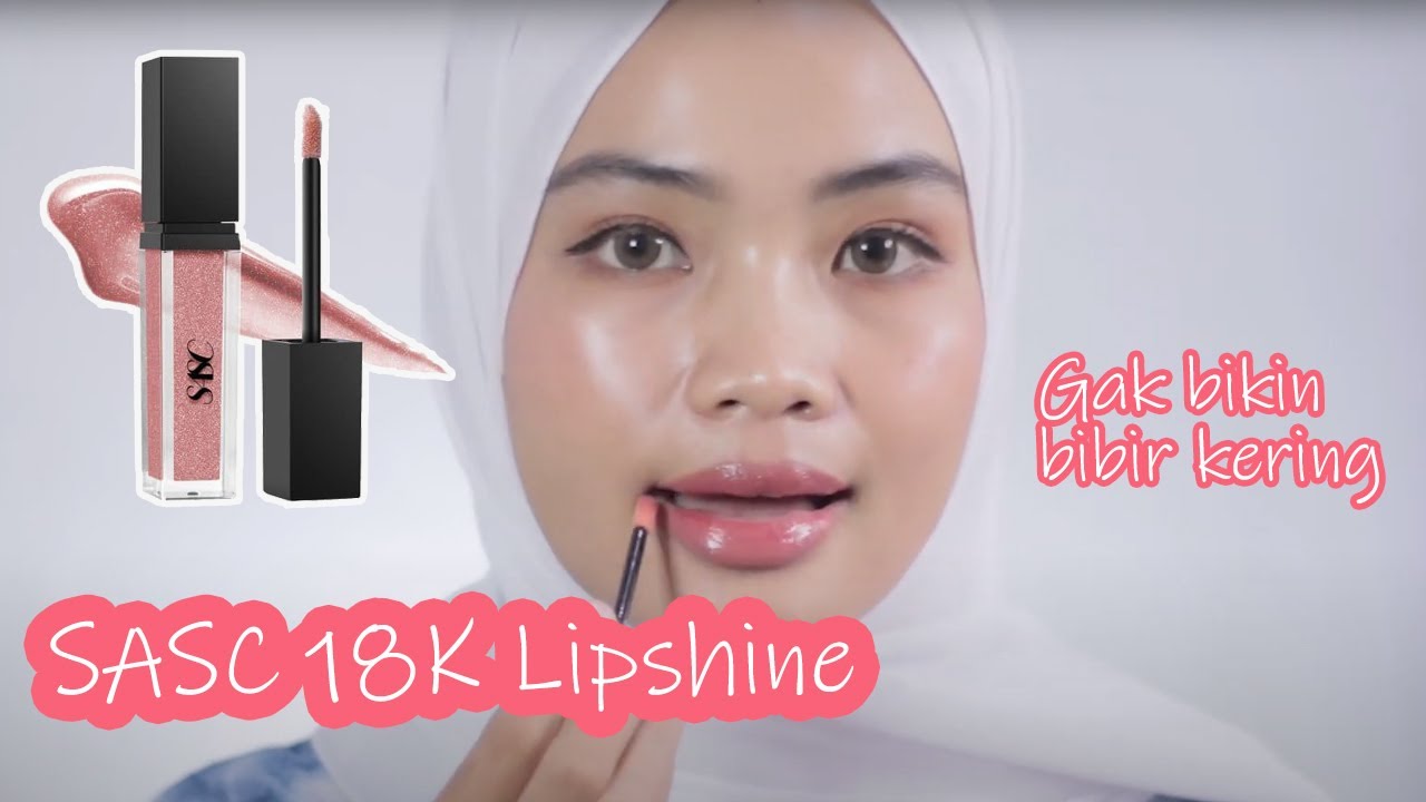 SASC 18K Lip Shine Swatch & Review - YouTube