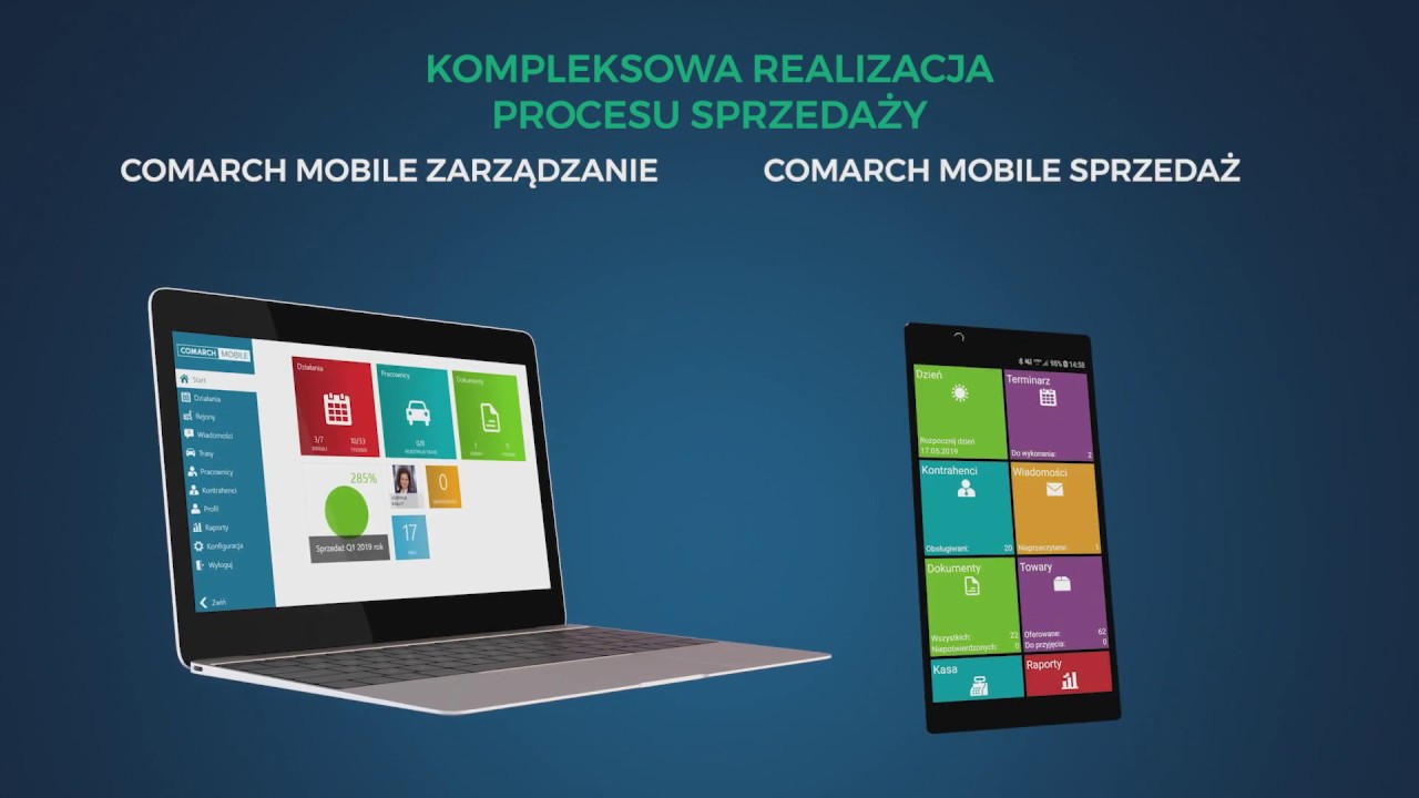 Comarch Mobile - skuteczne zarządzanie i sprzedaż dzięki rozwiązaniom ...