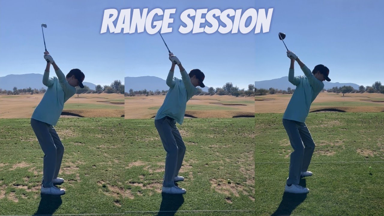 90 Second Range Session #golf #golfer #youtube - YouTube