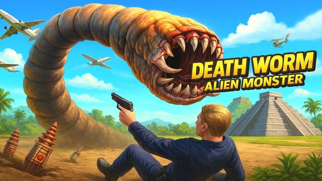 Death Worm - Action Game | RKM Gaming | Casual Game | Worm Games ...