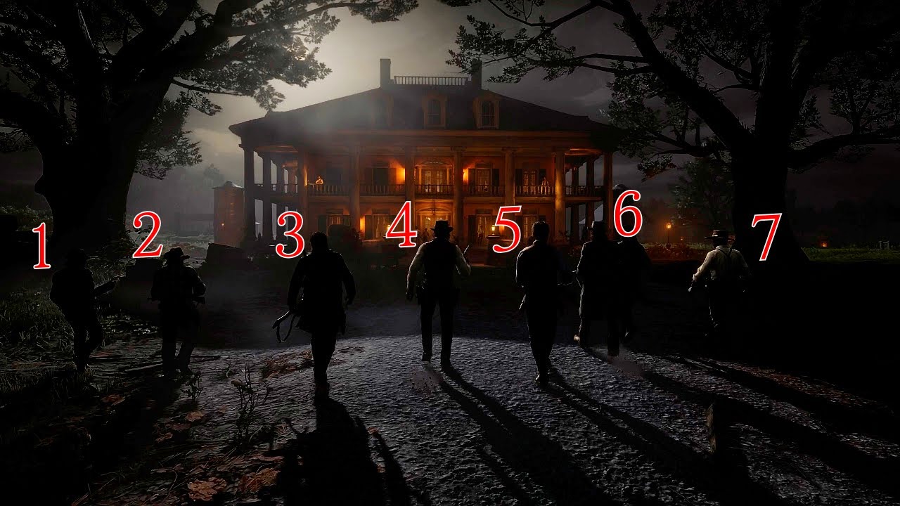 7명의 서부 총잡이가 분노하면서 대저택으로 향하는 이유 - YouTube