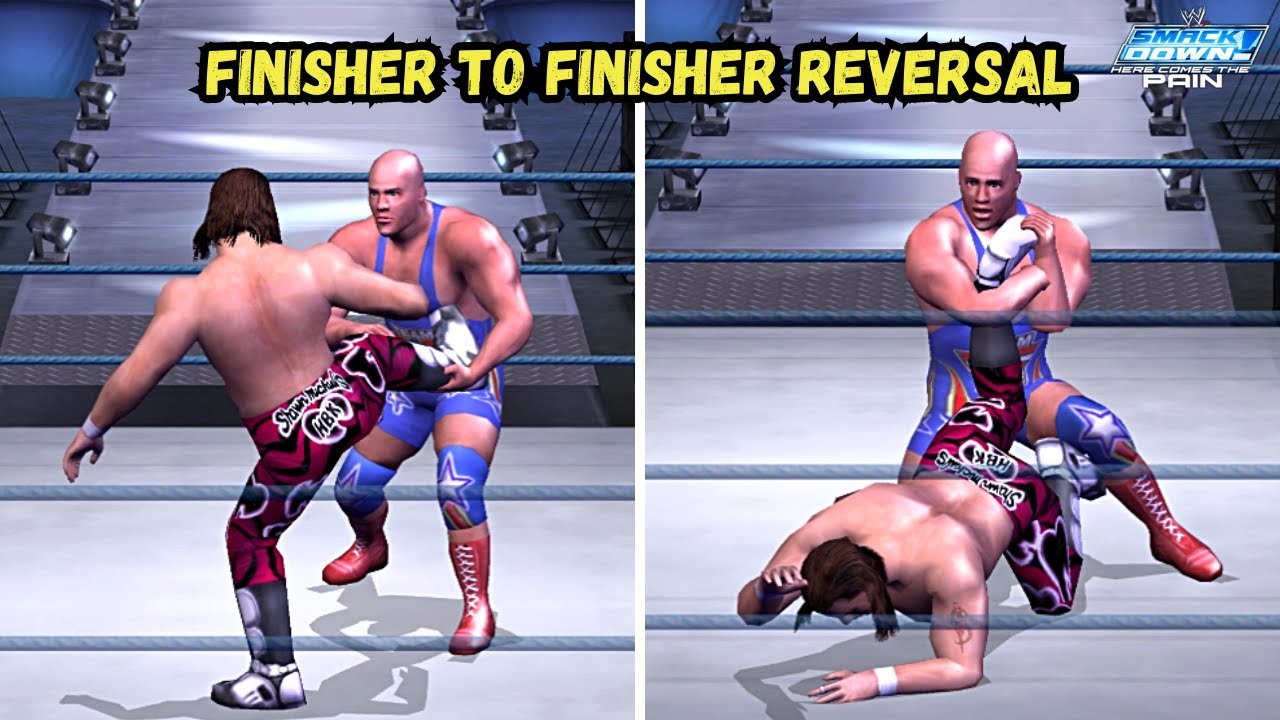 Epic Finisher to Finisher Reversal | WWE Smackdown Here Comes The Pain ...