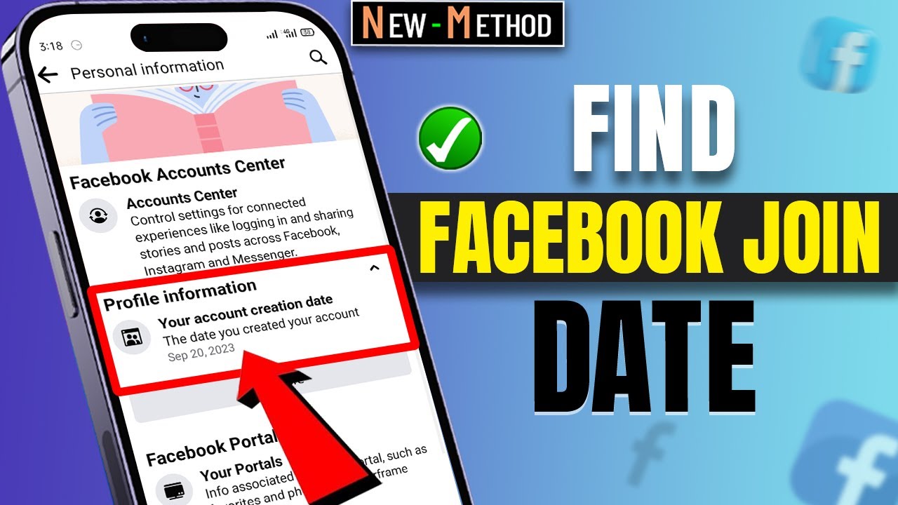 How To Find Facebook Join Date 2025 - YouTube