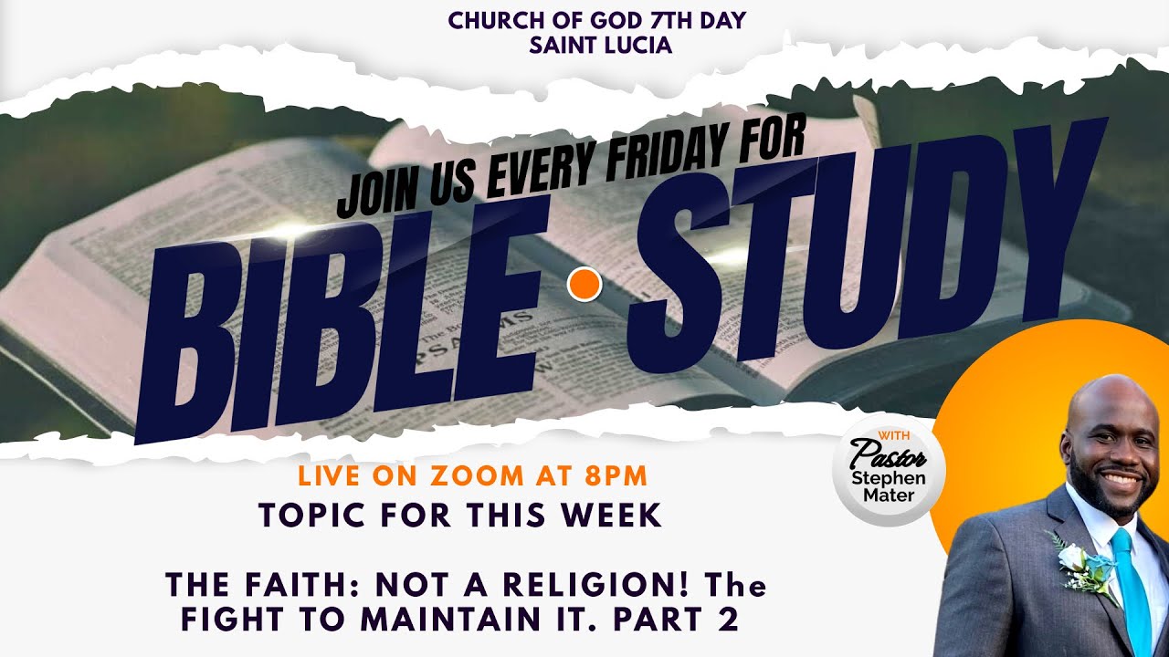 Friday Night Bible Study with Ps S.Mater - YouTube