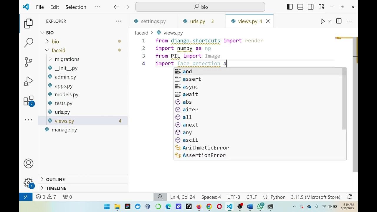 Django App Setup, URL Routing & Image Upload Form - YouTube