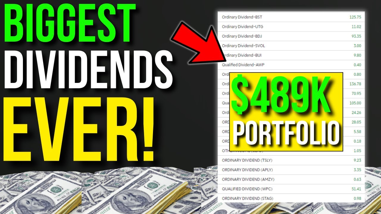 How Much Dividend Income I Made In October 2023! (40 Paychecks!) - YouTube