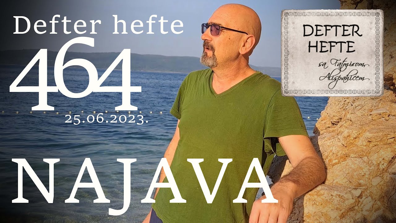 NAJAVA Defter hefte 464, 25.06.2023. - YouTube