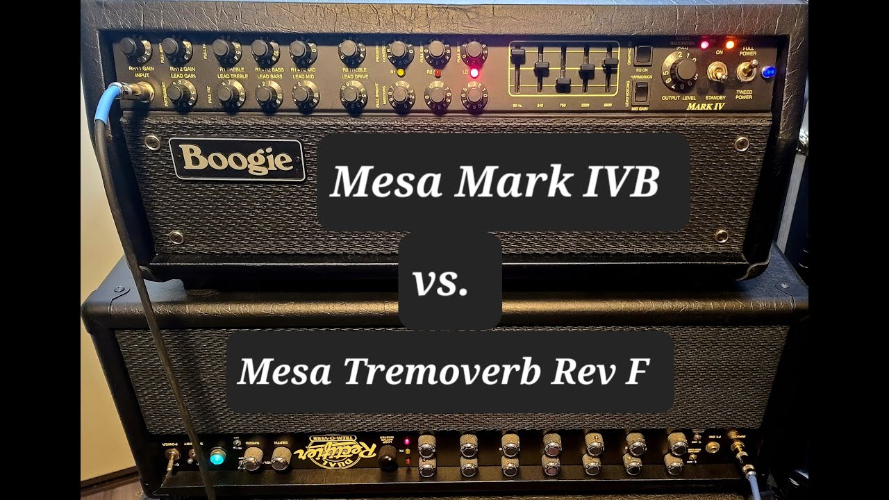 Head 2 Head #12!!! Mark IV B vs. Rectifier Rev F #mesaboogie # ...