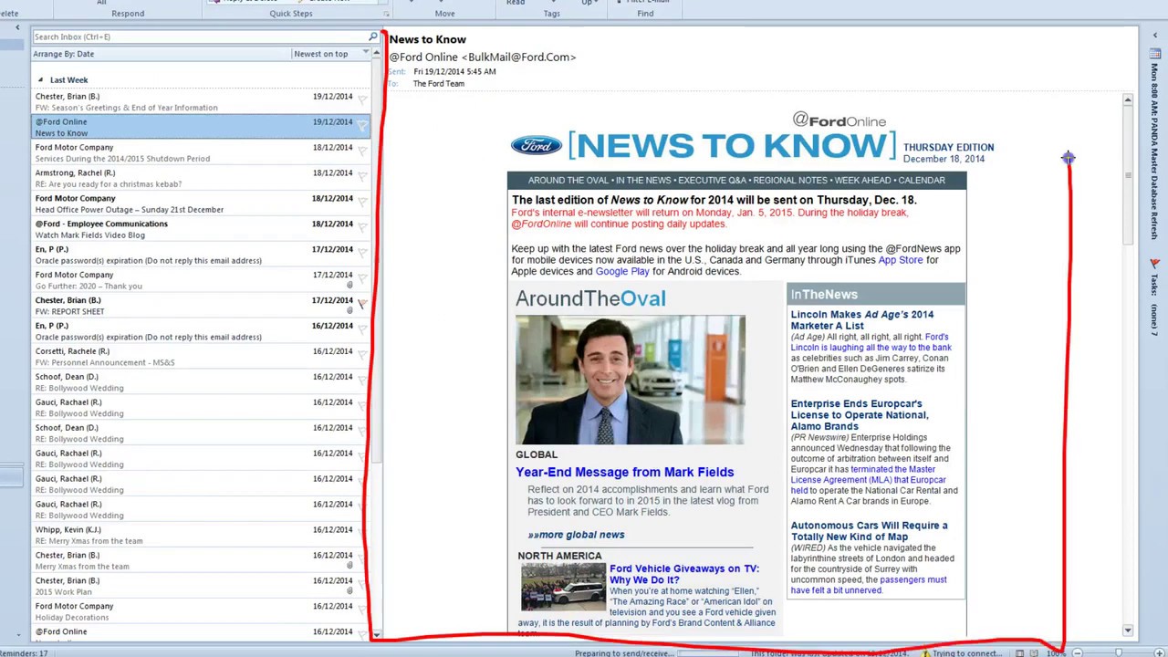 Microsoft Outlook: Basic Layout and Interface (Part 02) - QuadExcel.com