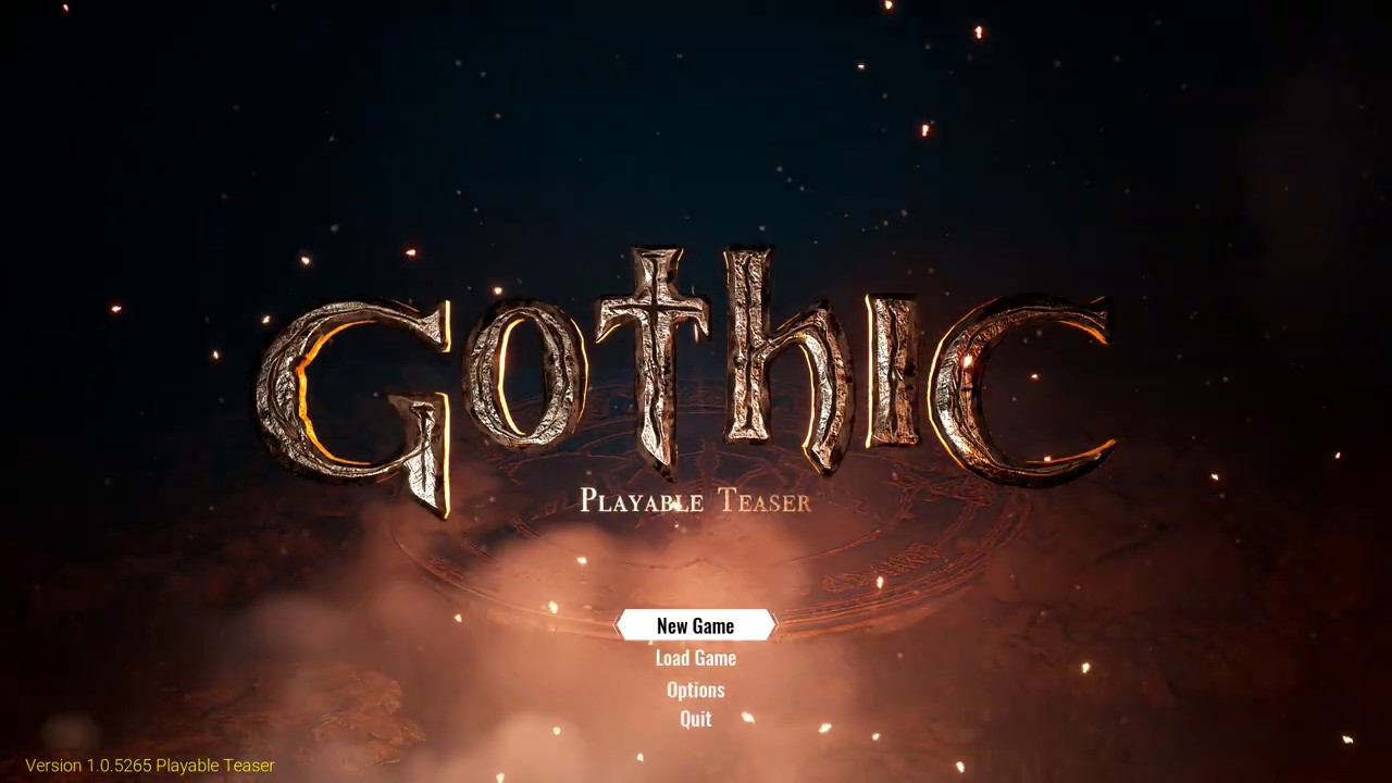 Смотрим Gothic Playable Teaser #1. - YouTube