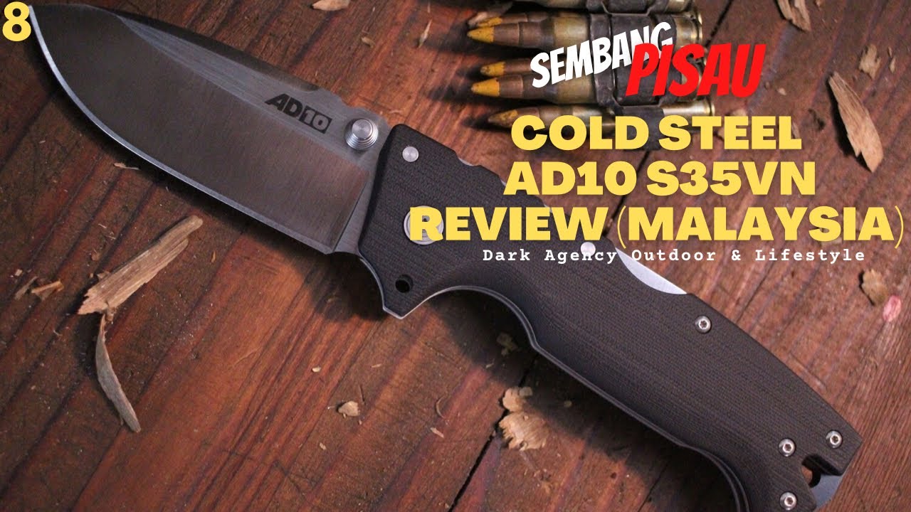 Cold Steel AD10 Review - YouTube