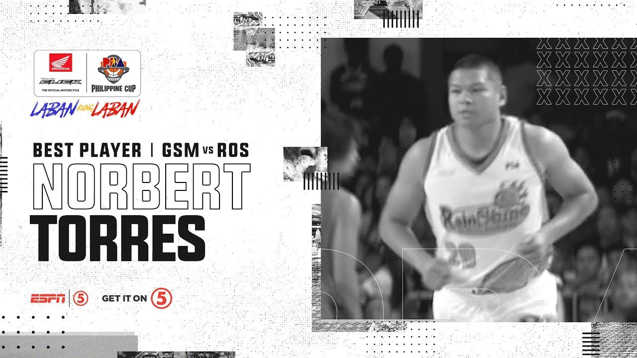 Best Player: Norbert Torres | PBA Philippine Cup 2019 - YouTube