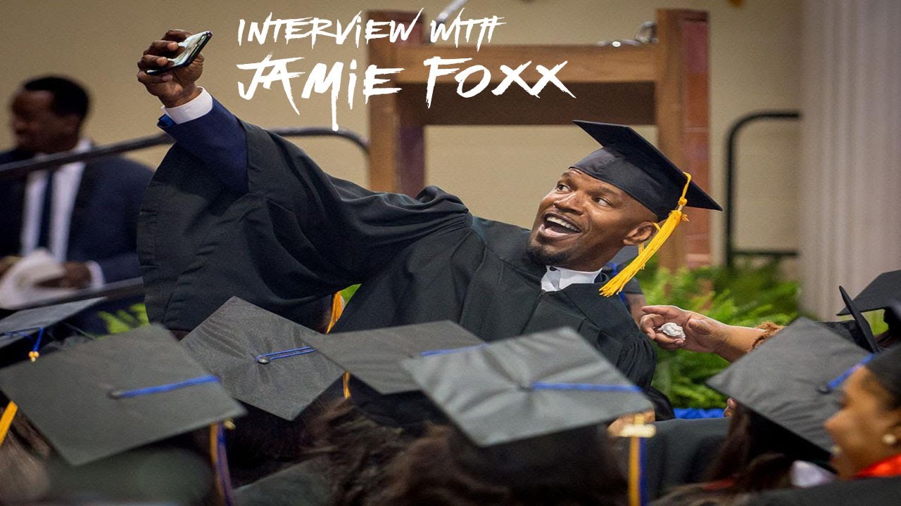 Interview With Actor Jamie Foxx at Jarvis College - YouTube