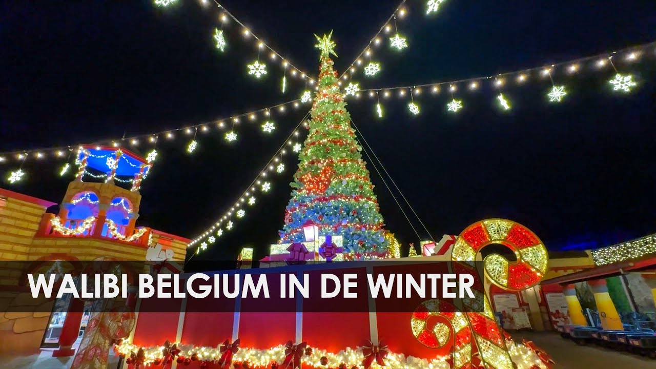 Eerste keer Walibi Winter (2023-2024) in Walibi Belgium: winterse ...