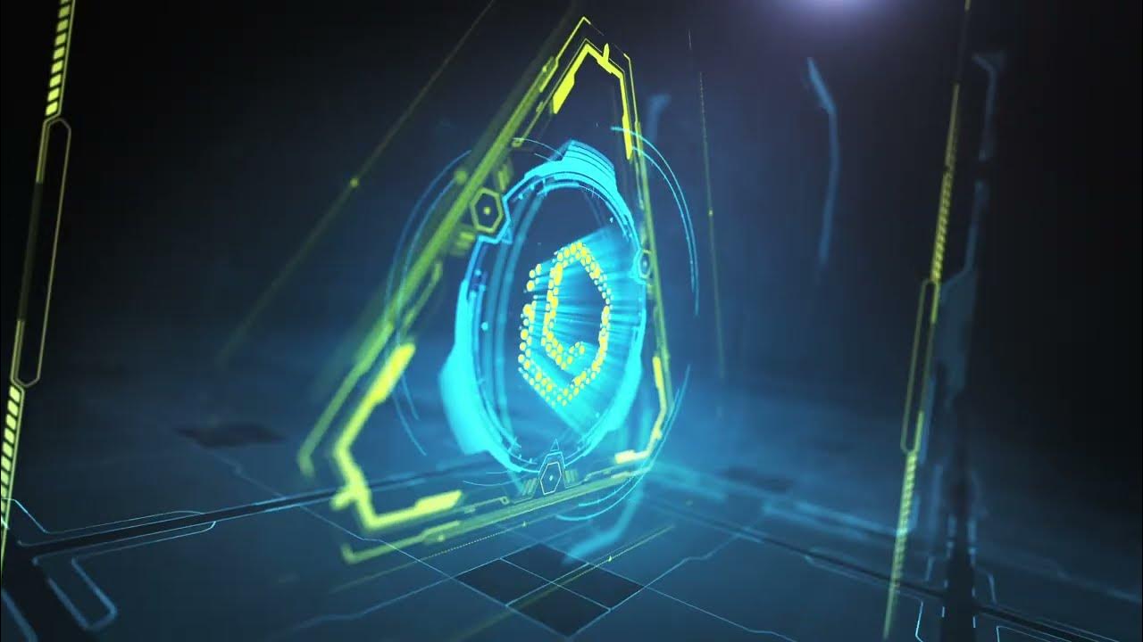 Intro Code: AE049 | Technology intro | fast hud cyber | futuristic logo animation | After ...