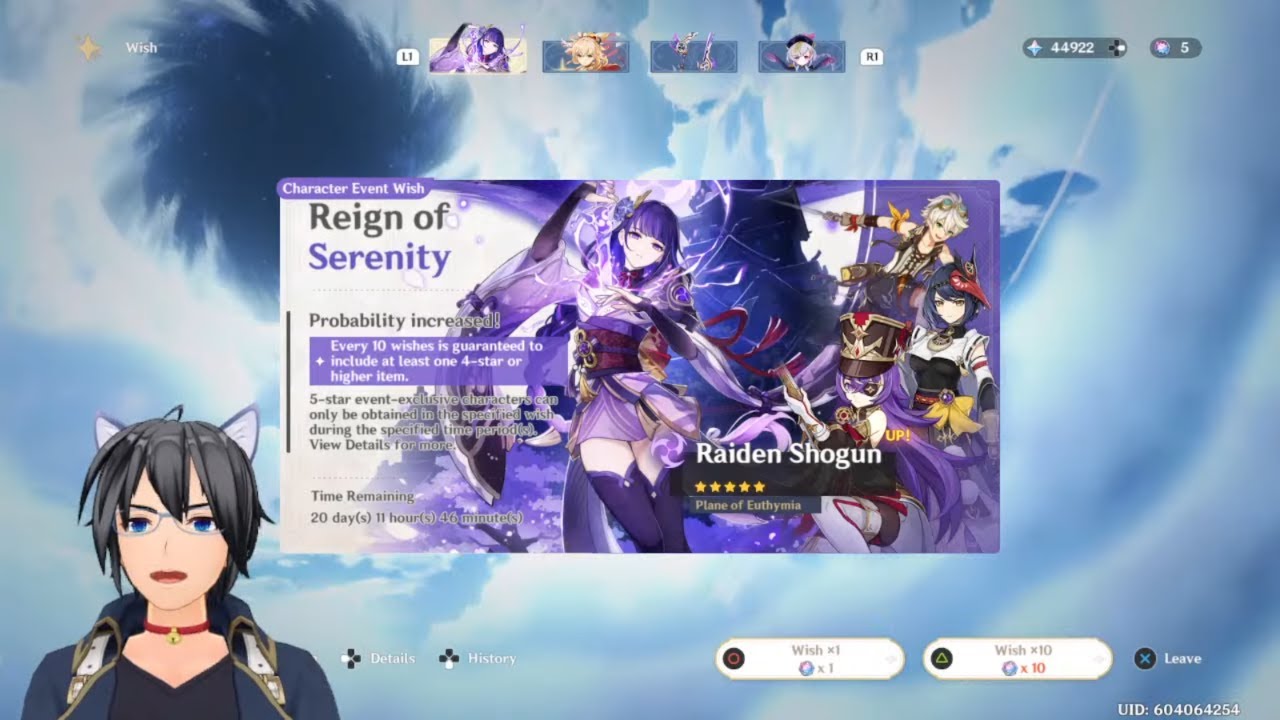 [Genshin Impact] Rolling for Chevreuse, C6 Raiden Shogun, and Engulfing ...