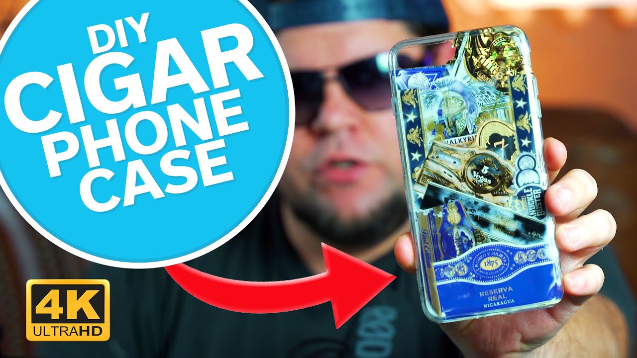 Cigar Band Phone Case DIY | Tutorial | Pick Jimi Cigar Review - YouTube