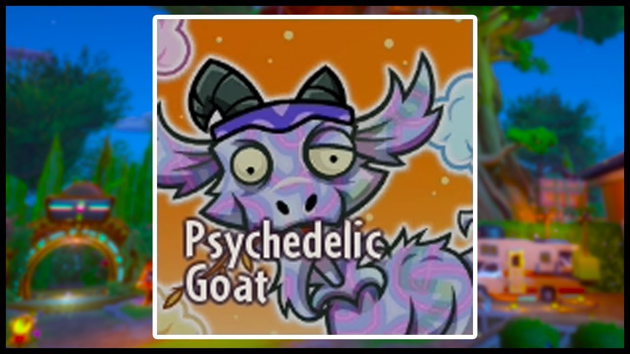 PSYCHEDELIC GOAT ABILITY! Plants vs Zombies Garden Warfare 2 - YouTube