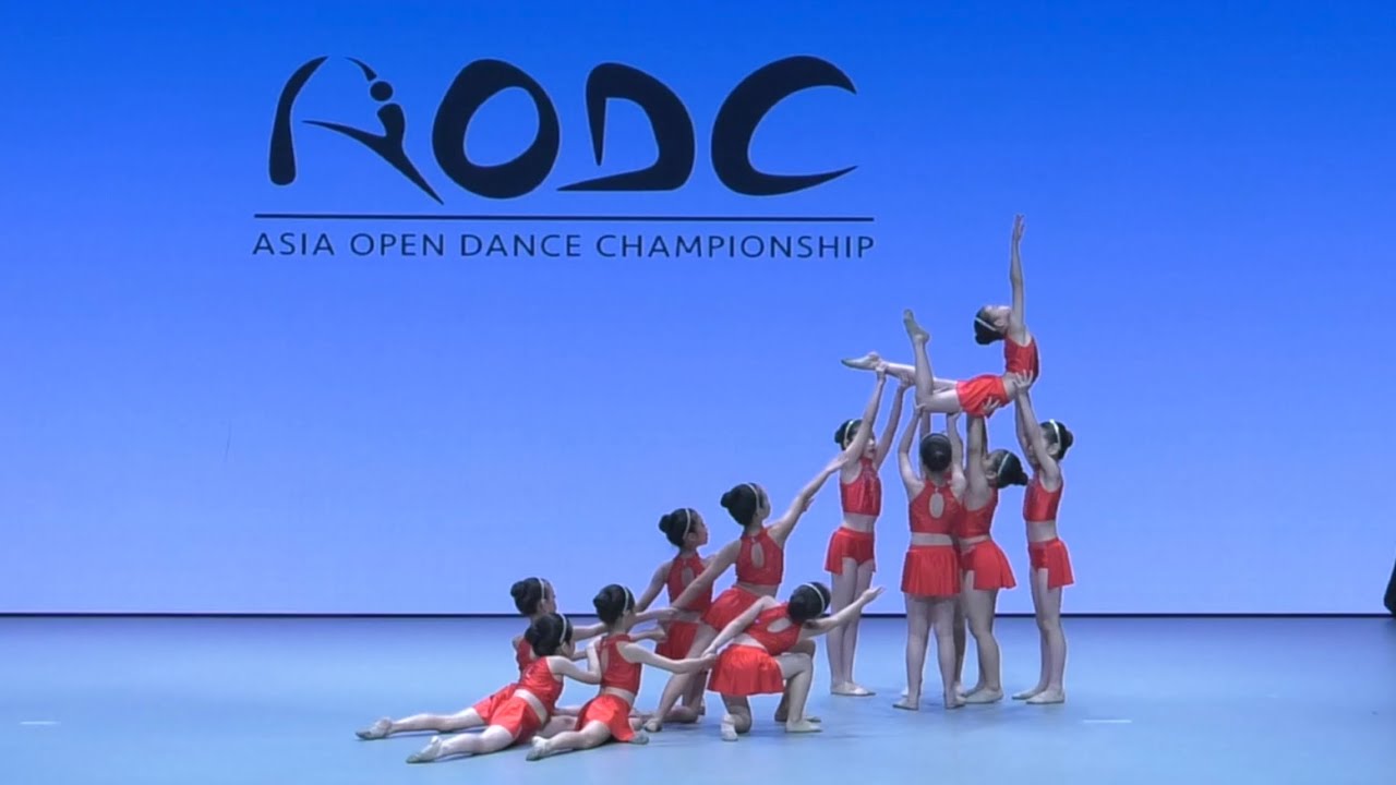 3rd Asia Open Dance Championship 2022-9 & Under Troupe(Tututoe Dance ...