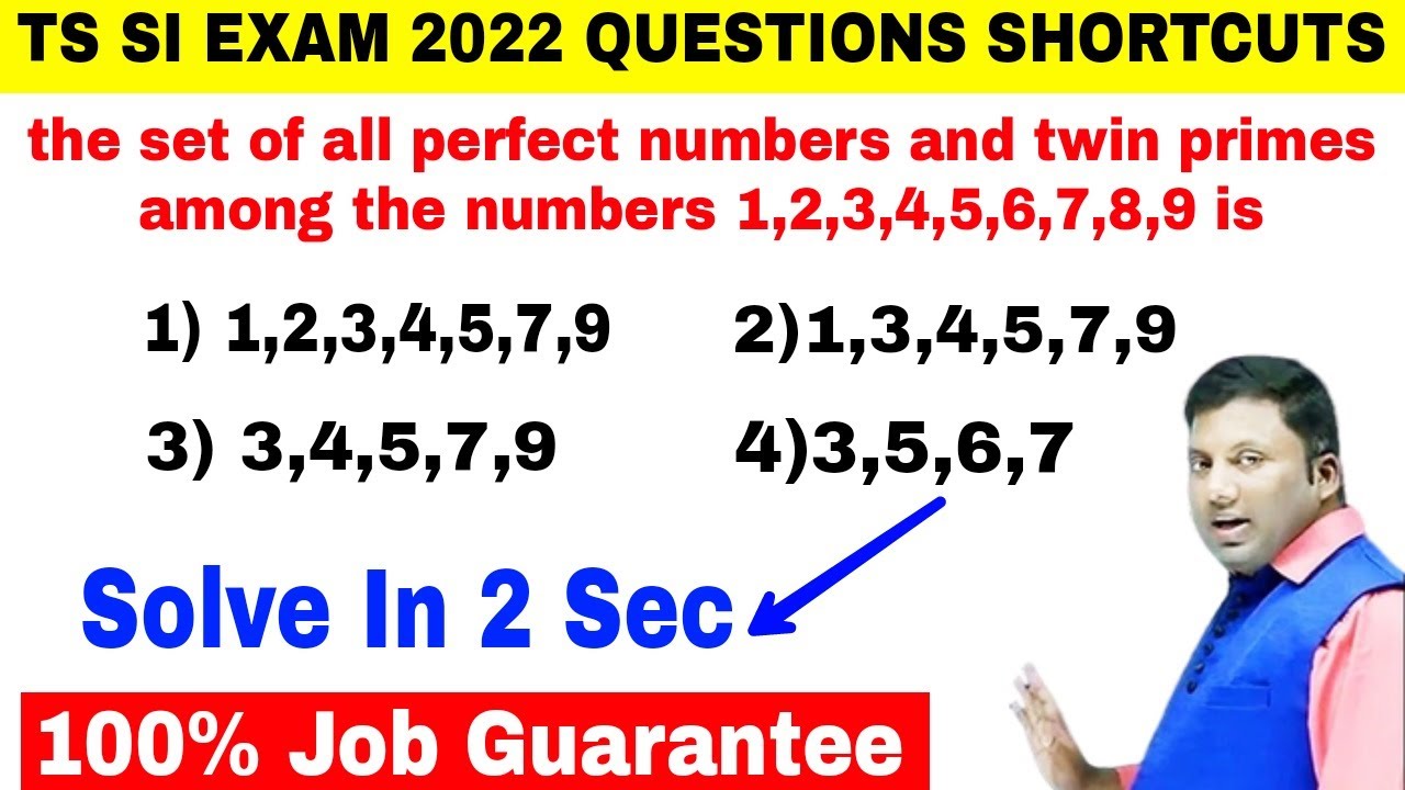 |TS SI Exam Important Questions Shortcuts | Aptitude Easy Maths Tricks ...
