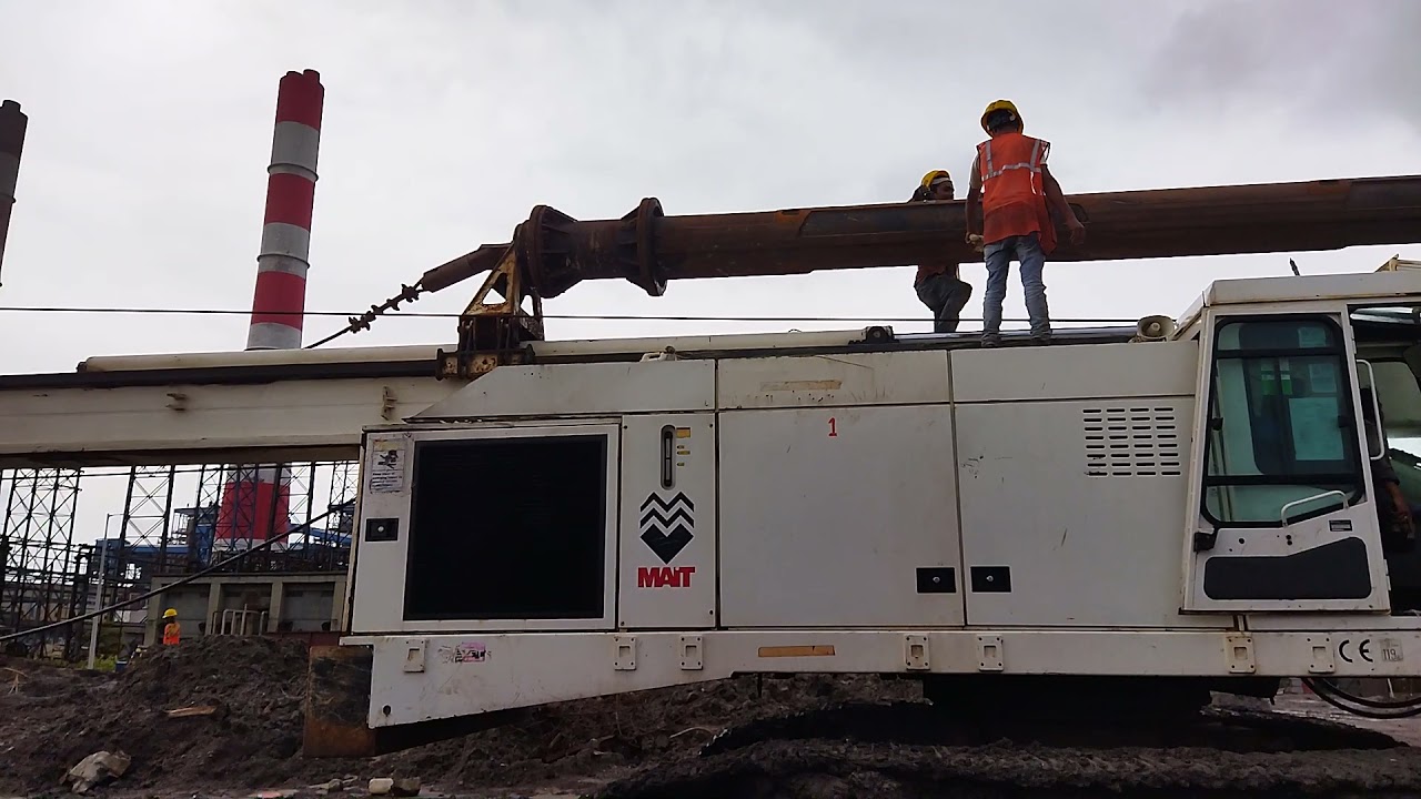 RIG MACHINE | MAIT HR 180 CIVIL JOINT PRBLMS - YouTube