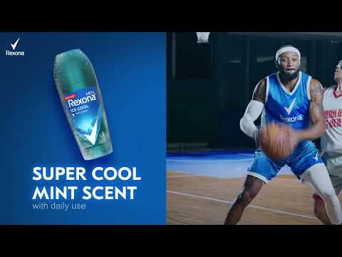 Don't sweat the stains with Rexona Ice Cool!