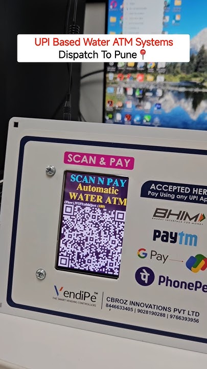 UPI based Water ATM Systems dispatch to Pune#wateratm#upiwateratm - YouTube