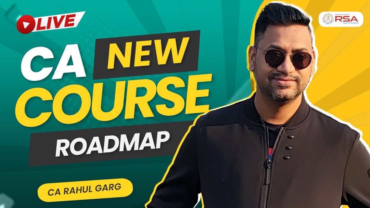 New Syllabus - Roadmap to become a CA ! - YouTube