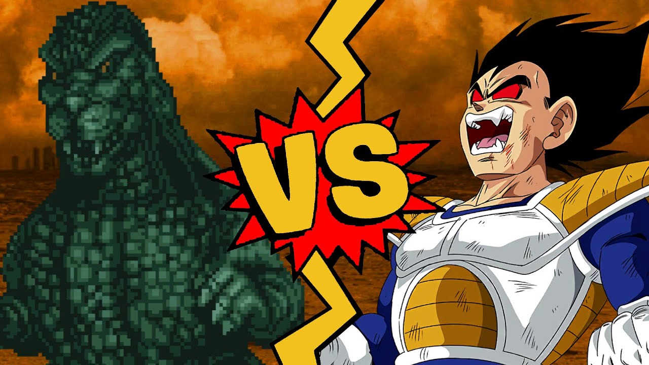 M.U.G.E.N Battles | Godzilla vs Vegeta | Godzilla vs Dragon Ball Z ...