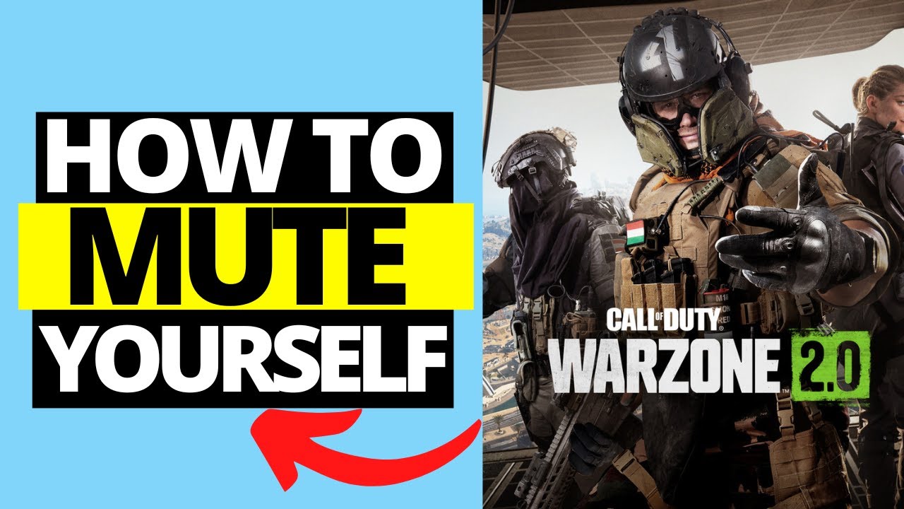 How To Mute Yourself in Game On Warzone 2 - YouTube