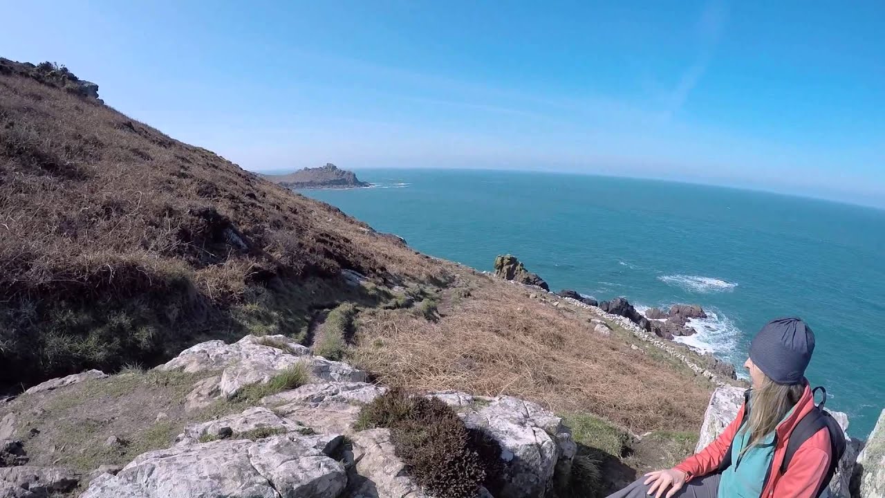 Zennor to Bosigran Cliffs - Coastal Hike Cornwall - YouTube