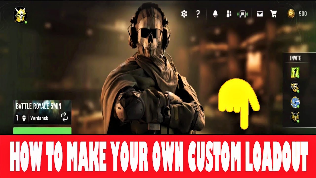 How To Make Your Own CUSTOM LOADOUT | Warzone Mobile - YouTube