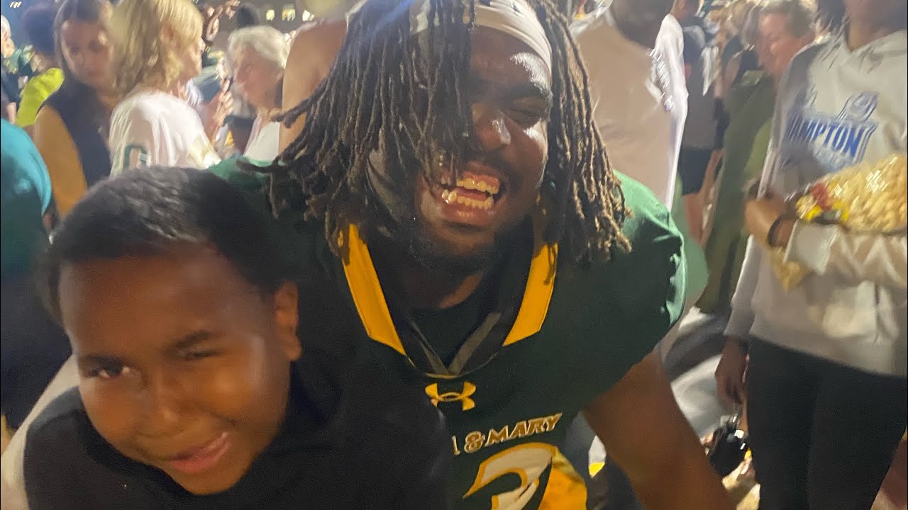 Dash goes to see Desmond Cook and the Tribe vs Hampton University ...