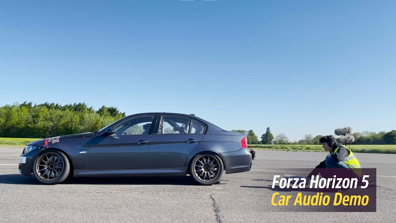 Forza Horizon 5: Car Audio Recording Behind-the-scenes - YouTube