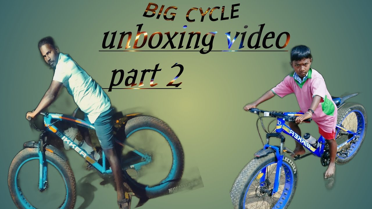 big cycle unboxing. full assembly video Tamil. - YouTube