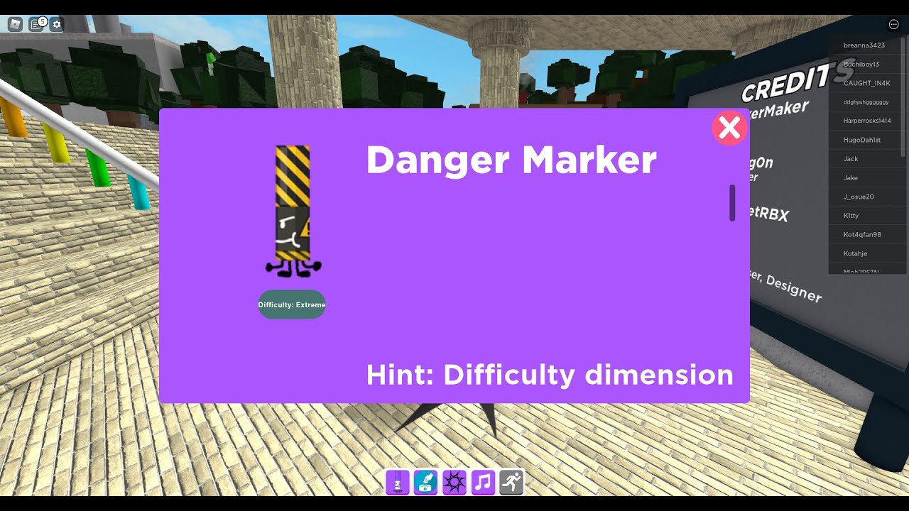 How to get the Danger marker in find the markers | Pax playz - YouTube