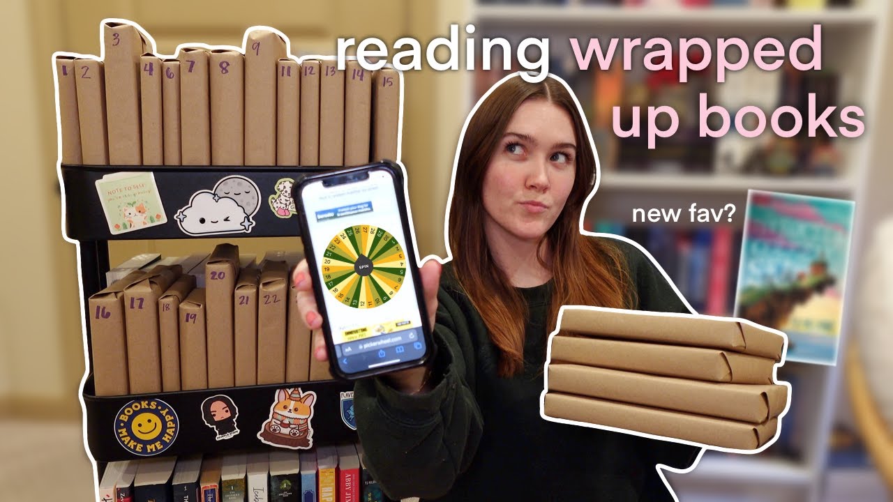 reading wrapped up books 🎁📚 *spoiler free* reading vlog - YouTube