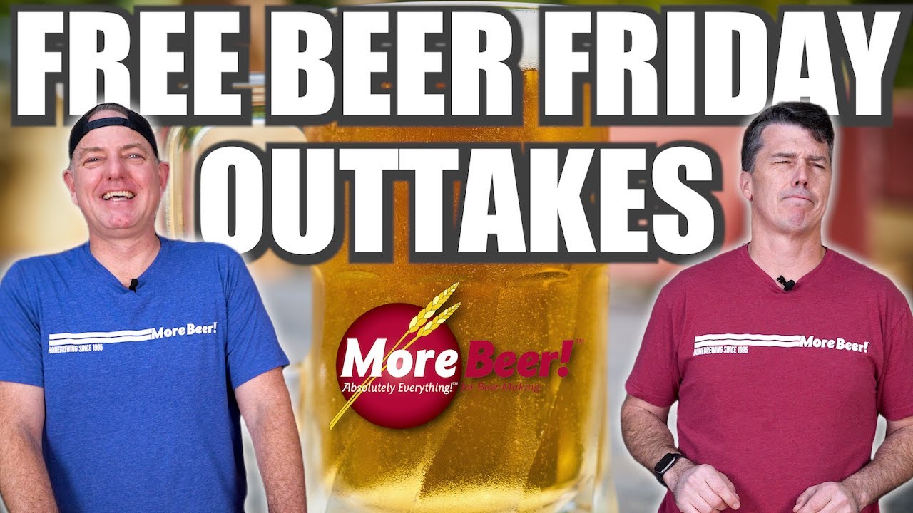 Chris and Vito's BEST OUTTAKES from Free Beer Friday | MoreBeer! - YouTube
