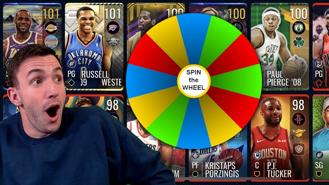 SPINNING THE WHEEL OF BENCH PLAYERS (Wheel of NBA Live Mobile Ep.4 ...