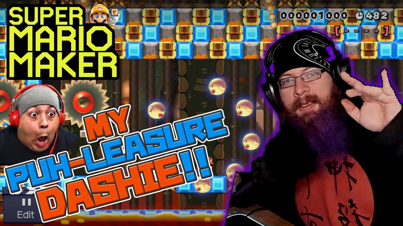 PUH-LEASURE'S ALL MINE, DASHIE! - Super Mario Maker - Building a Level ...