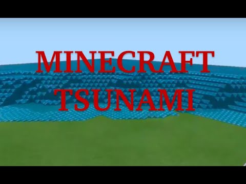 How to make a MINECRAFT TSUNAMI - YouTube