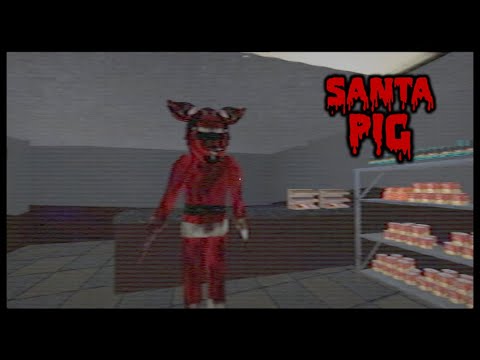 A Weird Christmas Slasher (Santa Pig) PSX-Style Survival Horror - YouTube
